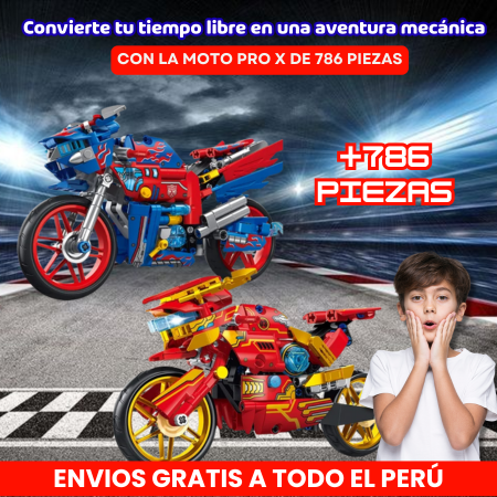 Moto Futurista Pro X Diseña Con Estilo